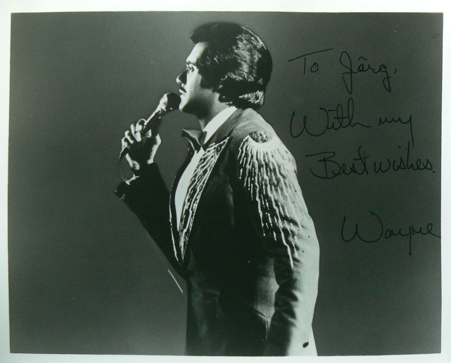Wayne Newton (1942) Sänger - Autogramm (Gebraucht) in Dietikon für CHF ...