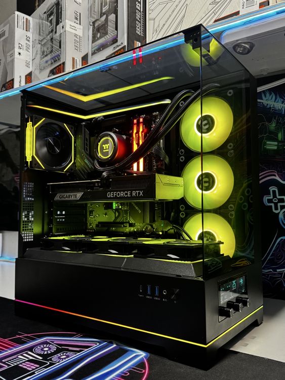 Gaming pc 5070 Ti + 7800X3D 1 tb pcie4 32 ram (Neu und originalverpackt ...