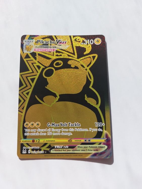 Pikachu Vmax Gold TG29 - Lost Origin - Ab 1 | Kaufen auf Ricardo