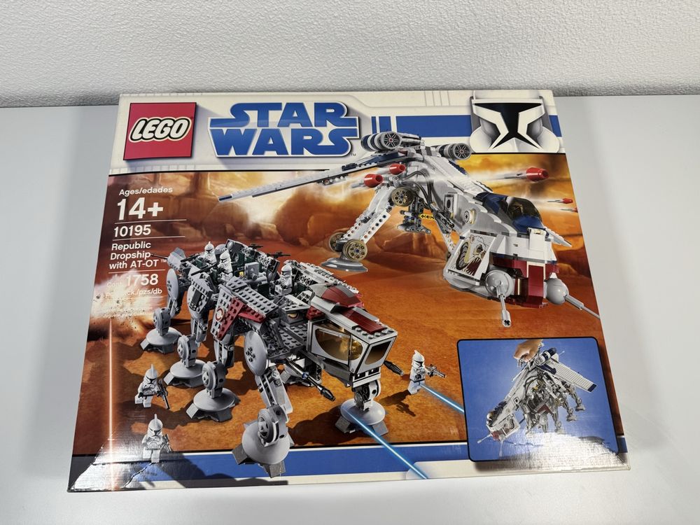 LEGO Star Wars Republic Dropship & AT-OT 10195 - Neu & OVP (Neu und ...