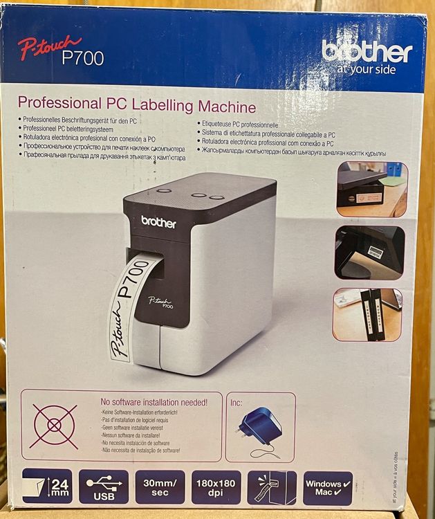 Brother P-Touch P700 (Neu und originalverpackt) in Seftigen für CHF 30 ...
