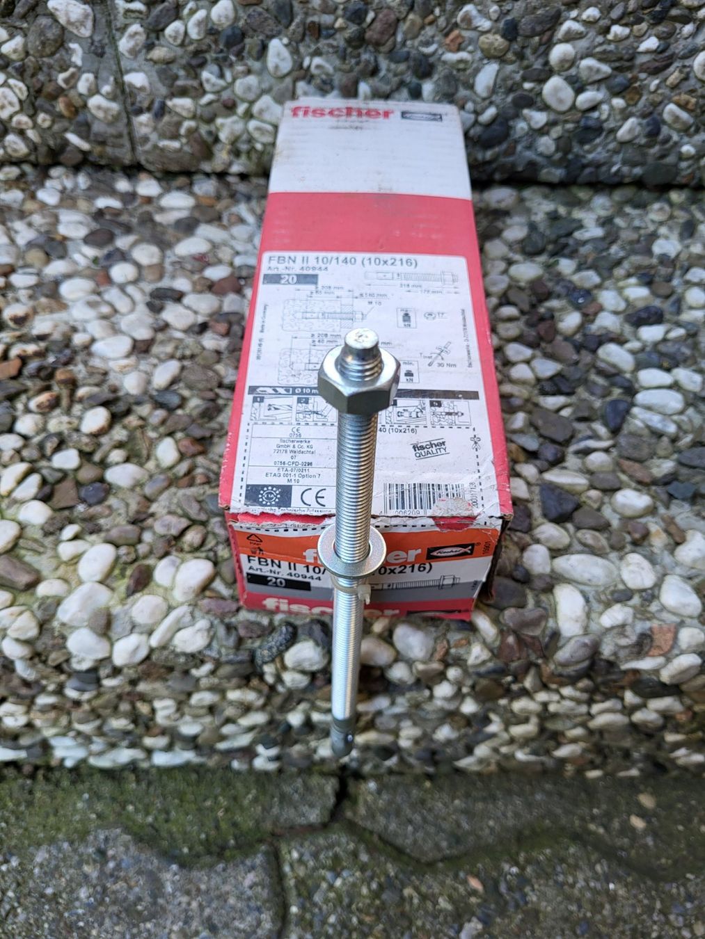 Fischer Bolzenanker FBN II 10/140 (10x216), 20 Stk. (Neu und ...