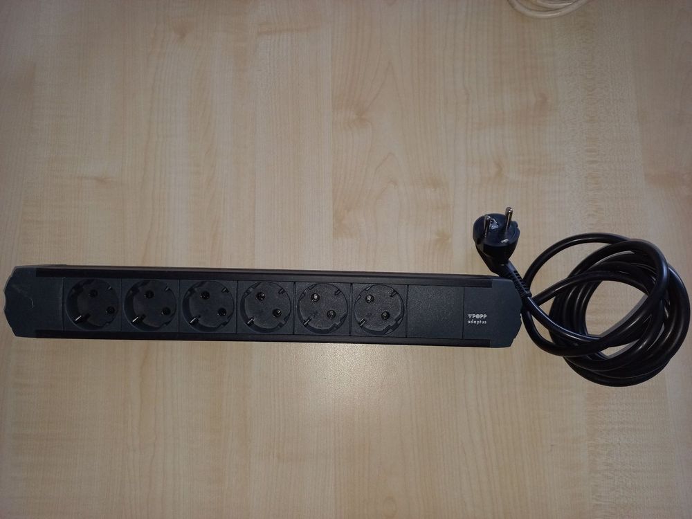 POPP adaptus 6er Steckerleiste | Kaufen auf Ricardo