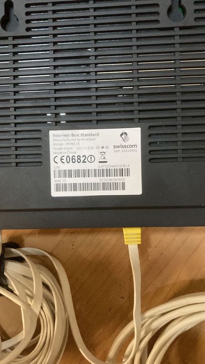 Router Swisscom (Gebraucht) in für CHF 1 – nur Abholung auf Ricardo kaufen