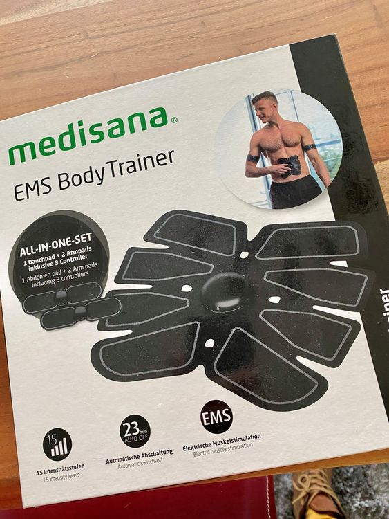 MEDISANA EMS Body Trainer zum Muskelaufbau - unbenützt | Kaufen auf Ricardo