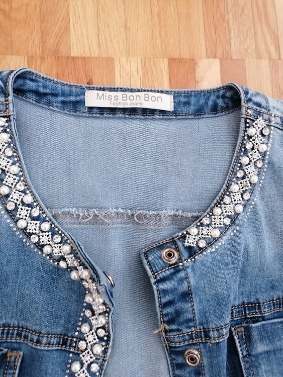 Jeansjacke Miss Bon Bon, Gr. M, neuwertig, Top Zustand! (Gebraucht) in ...
