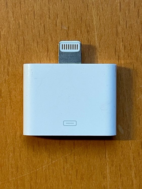 Apple 30-Pin Dock Connector zu Lightning Adapter - Weiss | Kaufen auf ...