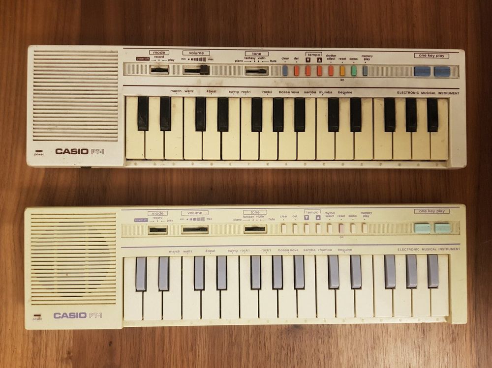 Zwei CASIO PT-1 / defekt | Kaufen auf Ricardo