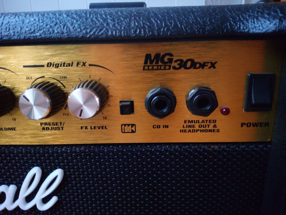 Marshall Amps MG30DFX (MG 30 DFX) Verstärker | Kaufen auf Ricardo