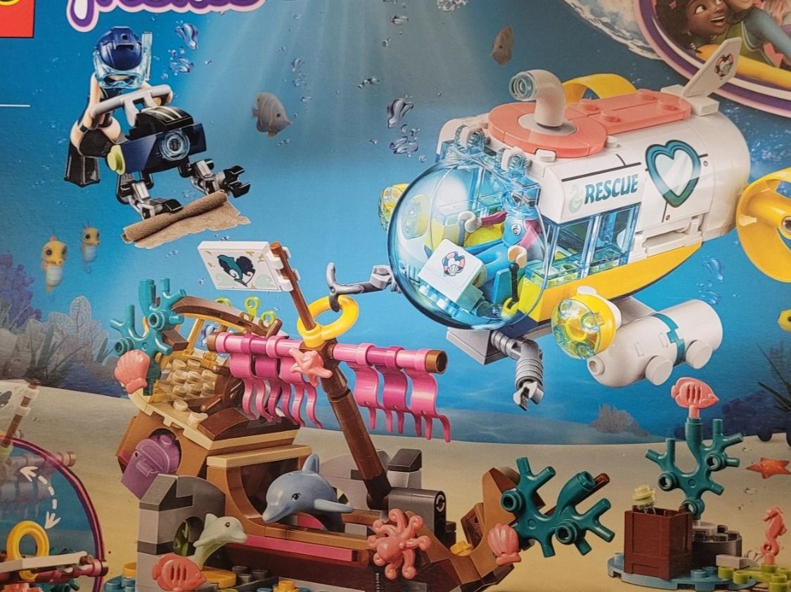 LEGO Friends Neu 41378 Rettungs-U-Boot für Delfine NP 58.90 (Neu und ...