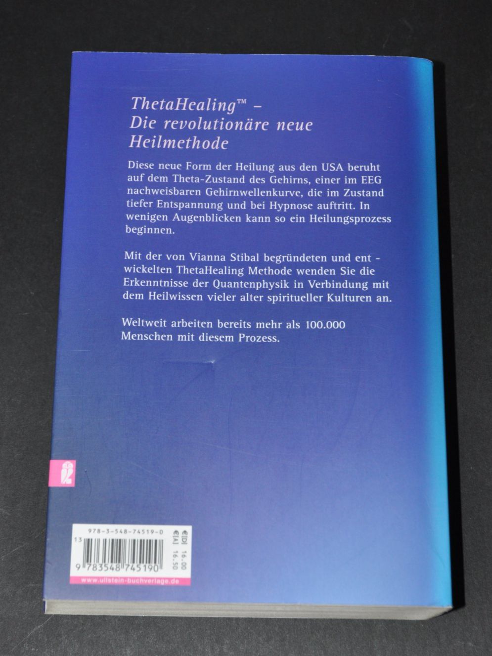 Vianna Stibal - Theta Healing - Die Heilkraft der Schöpfung (Gebraucht ...