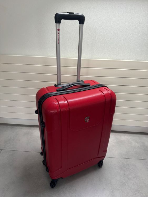 Ellehammer Reisekoffer rot (Gebraucht) in Sirnach für CHF 20 – mit ...