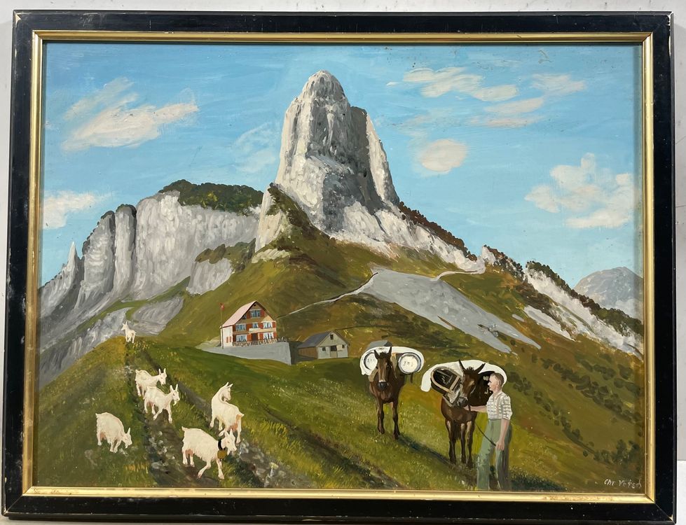 Christian Vetsch (1912-1996) Appenzeller Gemälde (Gebraucht) in Root ...