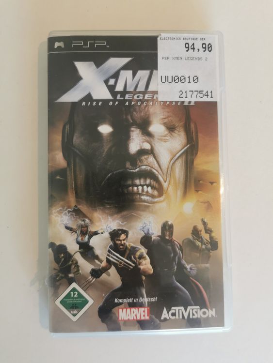 PSP - X-Men Legends II 2 Rise of Apocalypse (Gebraucht) in Lenzburg für ...