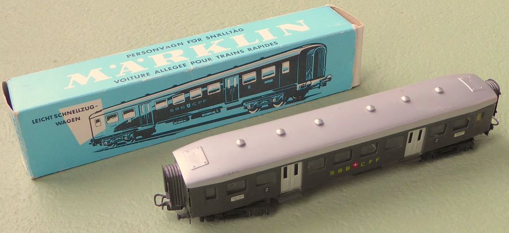 alter original MÄRKLIN 4038 SPUR H0 SBB Personenwagen (Gebraucht) in ...