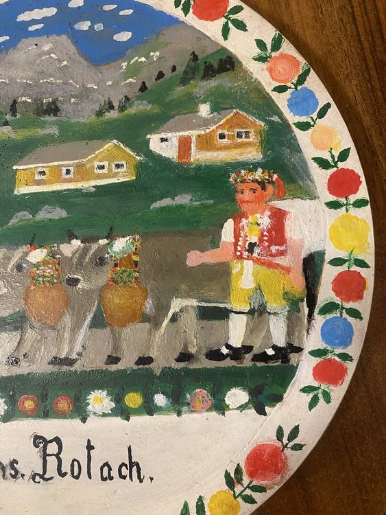 GMÄLDE JOHANNES ROTACH „ BÖDELI „ 60 er JAHRE (Gebraucht) in St. Gallen ...
