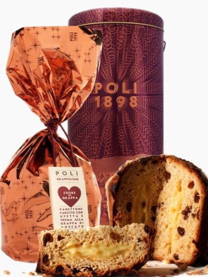 Poli Grappa Panettone Moscato, neu und originalverpackt! (Neu und ...