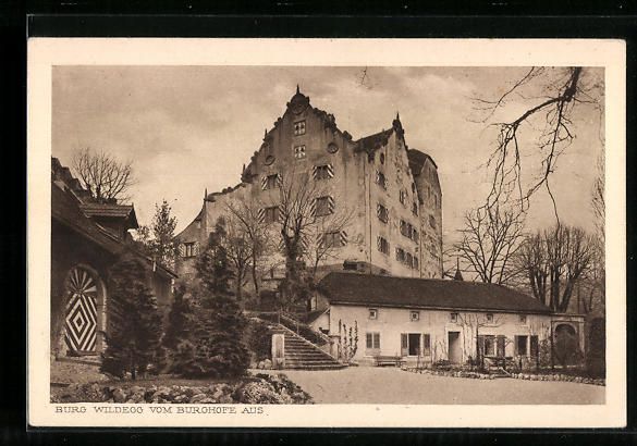 Wildegg, Burg Wildegg vom Burghofe aus (Gebraucht) in Berlin für CHF 5 ...