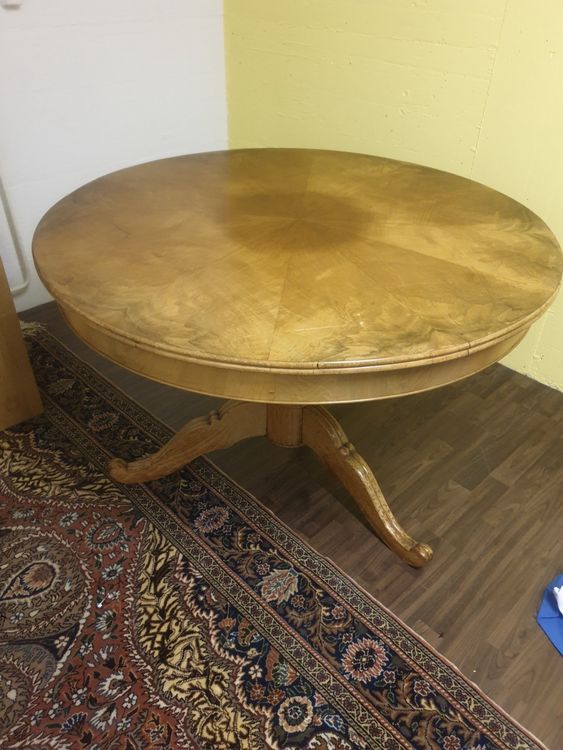 Holztisch rund Antike Vintage | Kaufen auf Ricardo