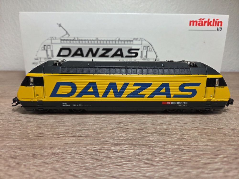 Märklin 3453 E-Lok Re 460 Danzas SBB Digital H0 (1) (D'occasion) à St ...