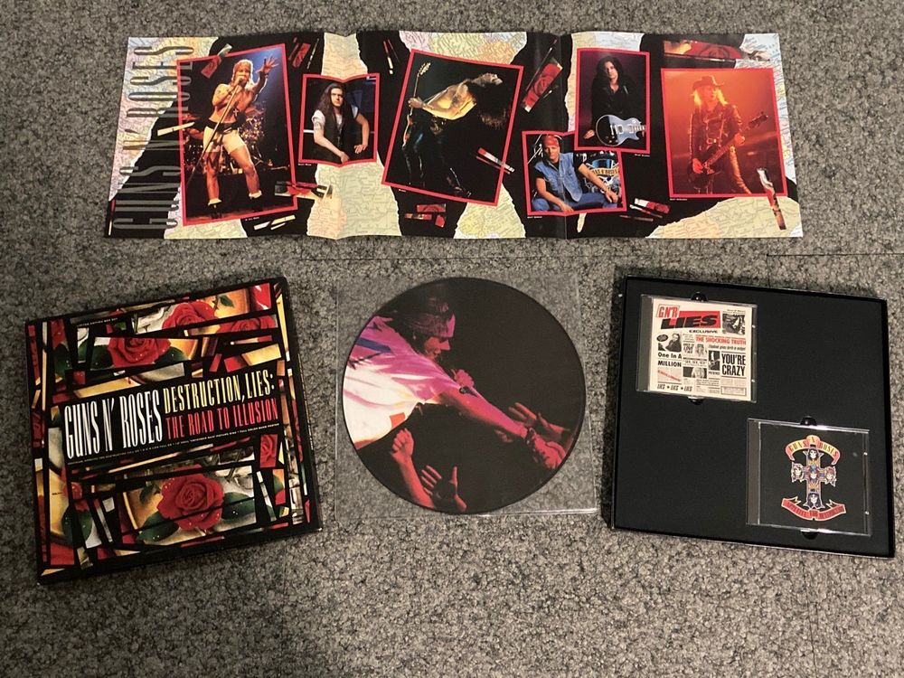 GUNS & ROSES Box-set Road to illusion Hard Rock Heavy Metal | Kaufen ...