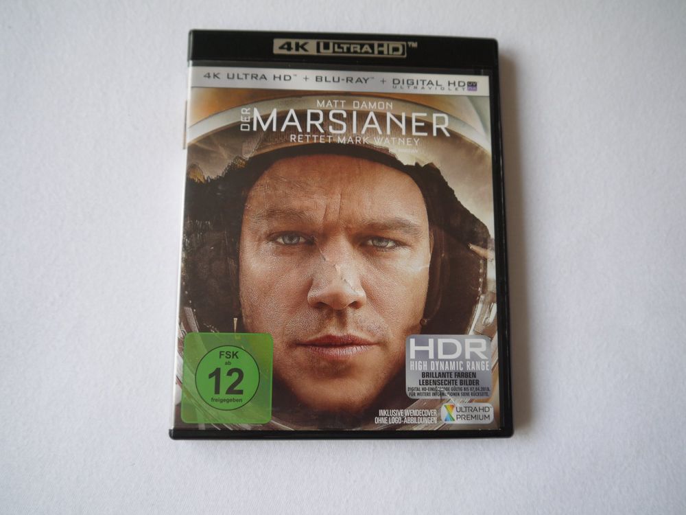 DER MARSIANER-4K UHD+Blu Ray (Gebraucht) in Hagendorn für CHF 10.9 ...