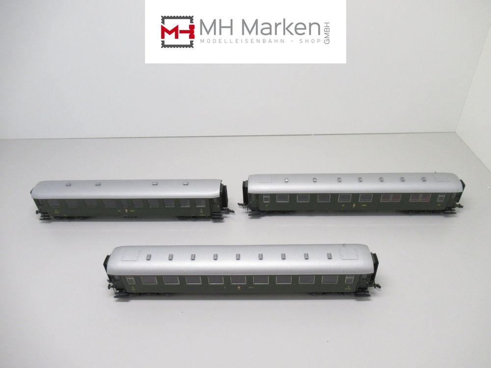 Roco 3x Personenwagen SBB grün Ohne OVP DC GS H0 (Gebraucht) in Basel für CHF 50 – mit Lieferung ...