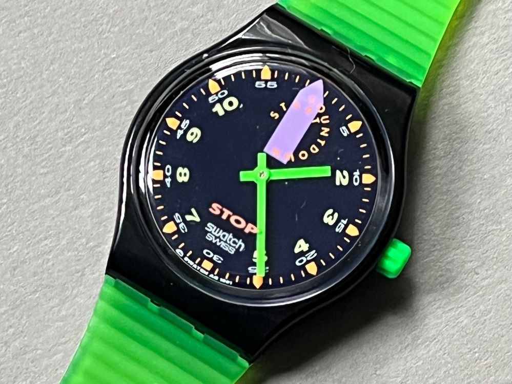 Swatch Stop Jess' Rush SSB100 1992 - fabrikneu (Neu und ...
