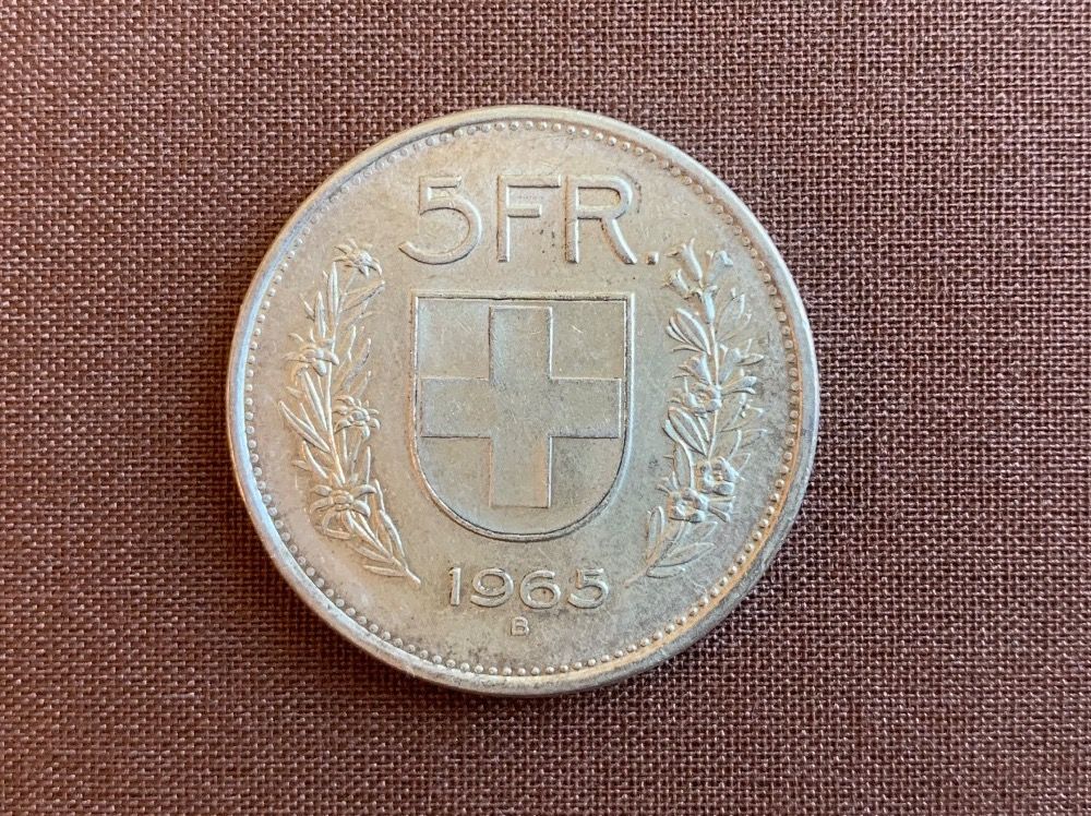 5 Franken 1965 | Kaufen auf Ricardo