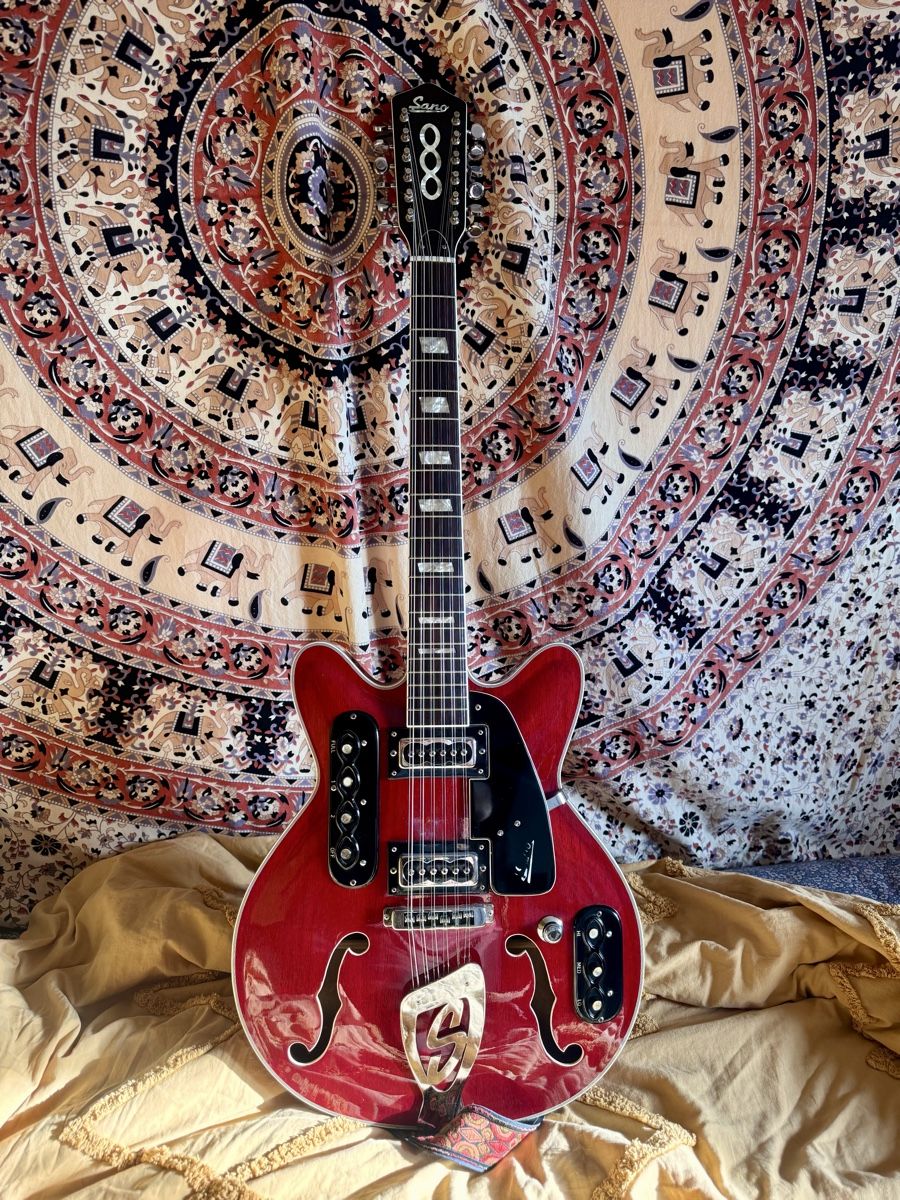Sano S1200G, 12-String Made in Italy Vintage 60er Jahre (Gebraucht) in ...