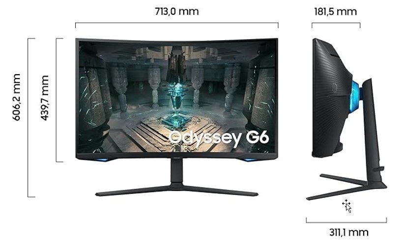 Samsung Odyssey G65B 32" WQHD Smart-PC-Monitor | Kaufen auf Ricardo