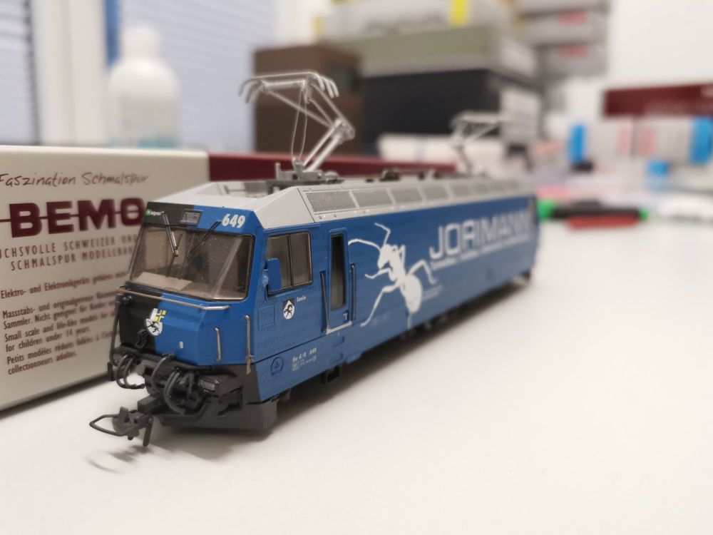 Bemo Ge 4/4 III 649"Jörimann/Schneider" (Gebraucht) in für CHF 280 ...