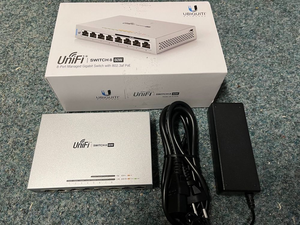 UniFi Switch 8 PoE US-8-60W - Ubiquiti | Kaufen auf Ricardo