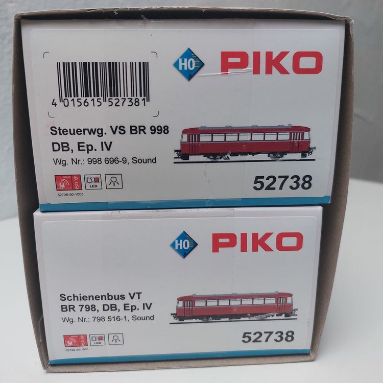 DB Schienenbus PIKO 52738 Digital/Sound (Gebraucht) in Tuggen für CHF ...