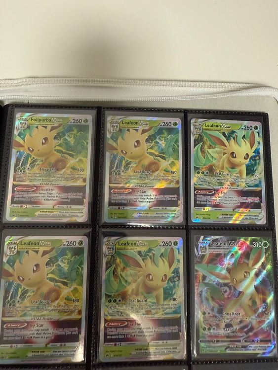 Leafeon & Folipurba VMAX & VSTAR Pokemon Karten (Gebraucht) in ...
