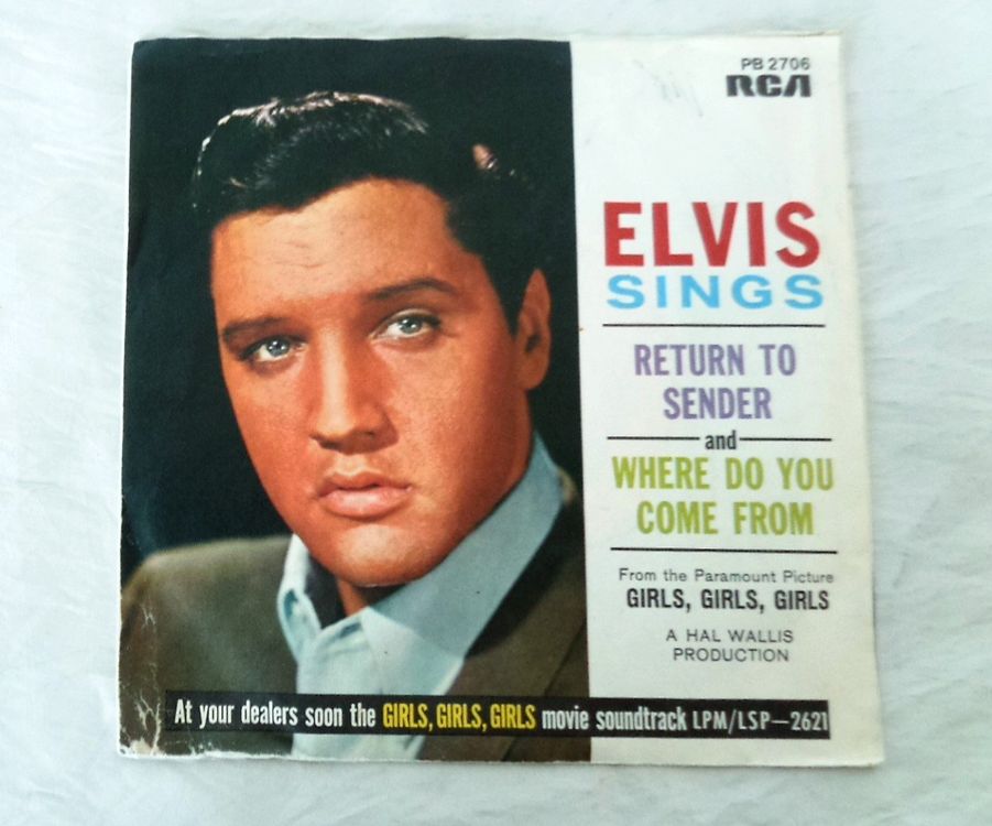 Elvis Presley Return To Sender Single 1969 Ab Fr 4 Kaufen Auf