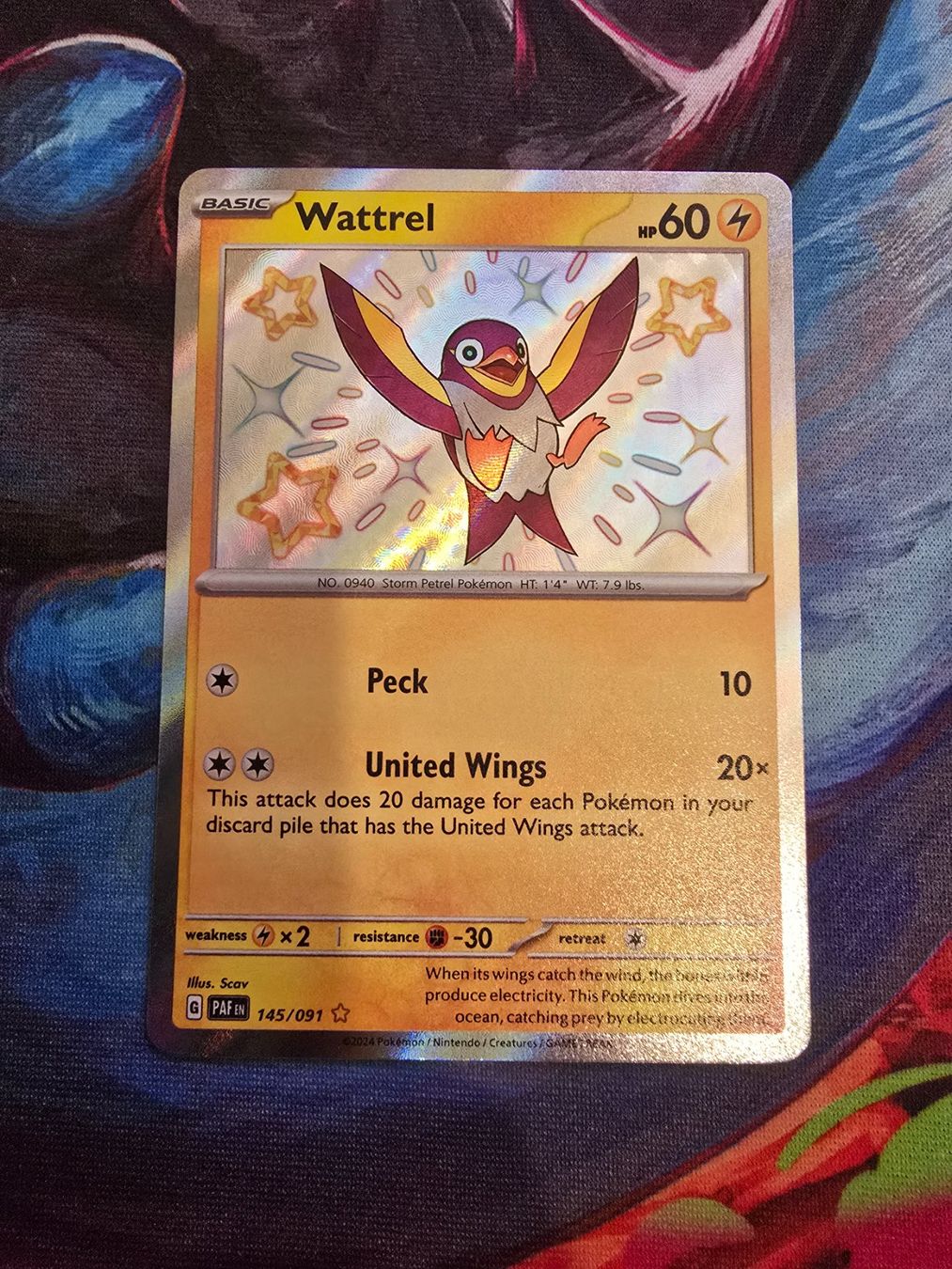 Carte Pokémon Wattrel brillante - Rare, neuve ! 🌟🤩💯 (Neuf (Voir ...