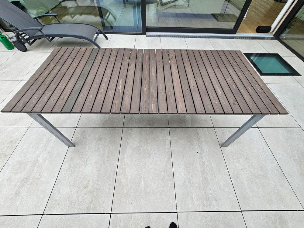 Gartentisch ausziehbar 206cm - 286cm | Kaufen auf Ricardo