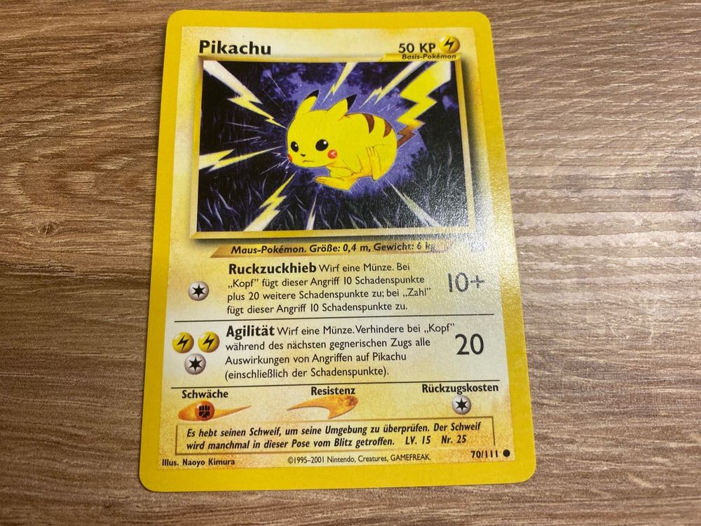 Pikachu Neo Genesis Set Pokemon (Gebraucht) in Arbon für CHF 3.5 – mit ...