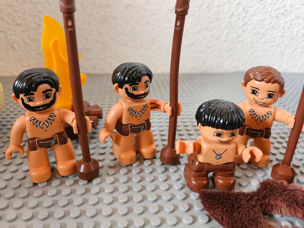 Lego Duplo Ureinwohner, Indianer, Phalbauer, Dinosaurier-Ei | Kaufen ...