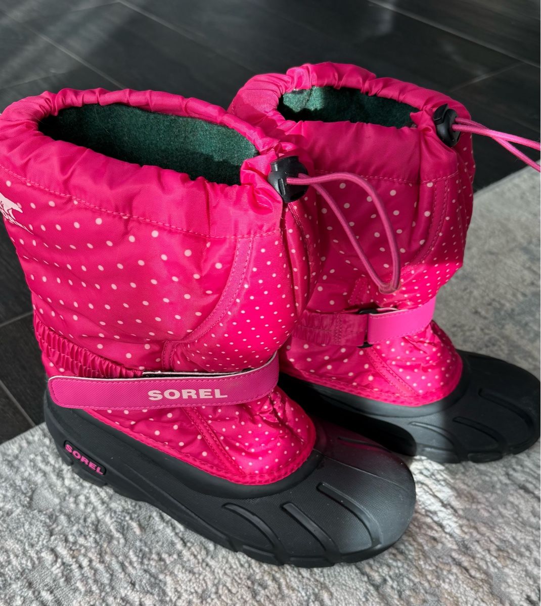 Sorel Winterstiefel, Gr. 38, Pink mit Pünktchen - Top Zustan (Gebraucht ...