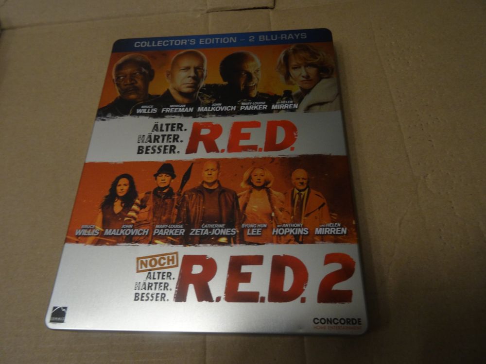 Red / Red 2 STEELBOOK BLU-RAY (Gebraucht) in Olten für CHF 3.5 – mit ...