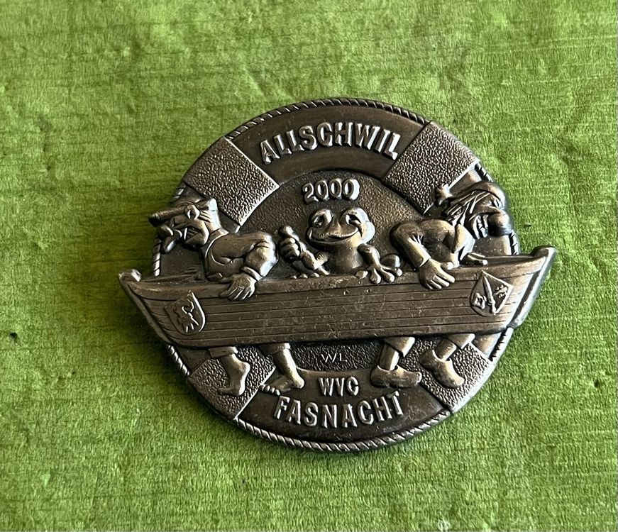 Allschwil 2000 Silber Fasnachtsplakette (Gebraucht) in Itingen für CHF ...