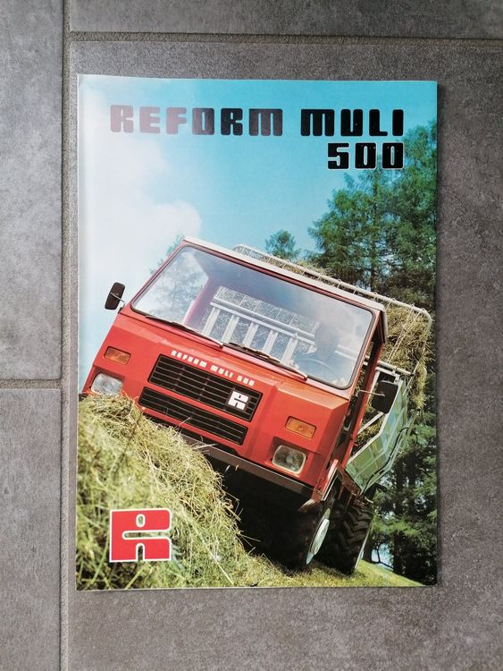Prospekt Reform Muli 500 (Neu (gemäss Beschreibung)) in Holziken für ...