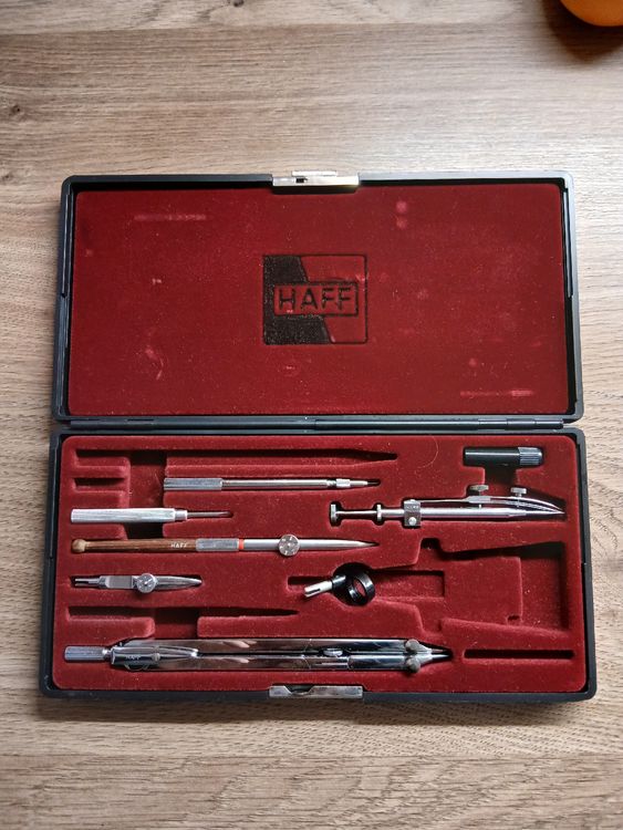 Haff Reisszeug-Set / Zirkelkasten (Gebraucht) in Rapperswil SG für CHF ...
