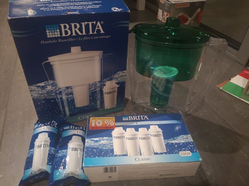 Brita Cool mit 6 Kartuschen wasserfilter (Gebraucht) in Vilters für CHF ...