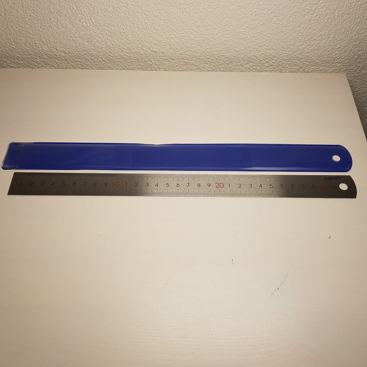 Massstab / Lineal Metall 300 mm biegbar inkl. Schutzhülle | Kaufen auf ...