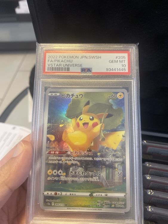 PSA 10 Pikachu Vstar Universe 205/272 Gem Mint Japanese (Neu (gemäss Beschreibung)) in Windisch ...