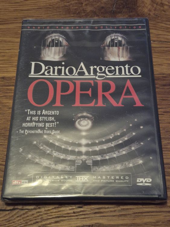 Dario Argento - OPERA (DVD) NEU und OVP - USA Version (Neu und ...
