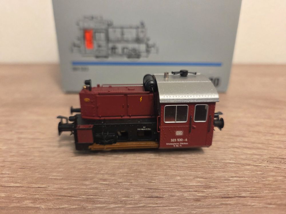 Märklin 3680 Diesellok BR 323 Köf II DB Digital H0 (Neuf avec emballage ...